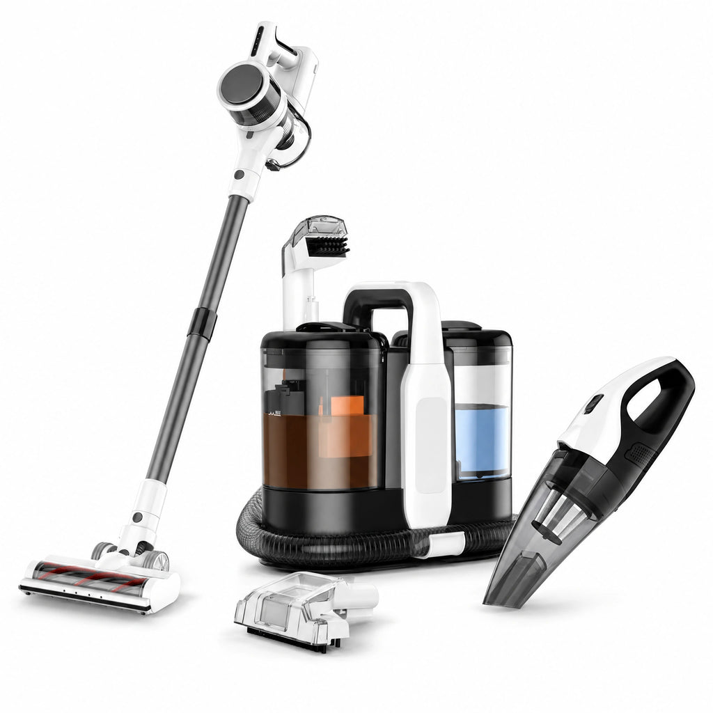 PACHETUL CASEI COMPLETE — Aspirator Vertical P11 Pro + de Mână + cu Sp ...